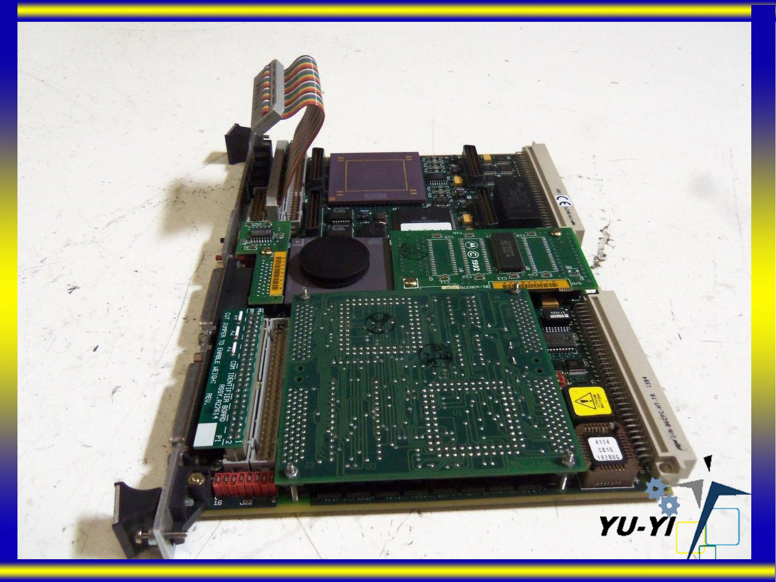 MOTOROLA CPU MODULE MVME 162-01 - PLC DCS SERVO Control MOTOR POWER SUPPLY IPC ROBOT